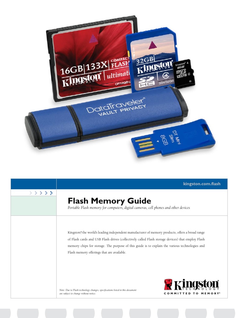 Flash Memory Guide: Portable Flash Memory For Computers, Digital ...