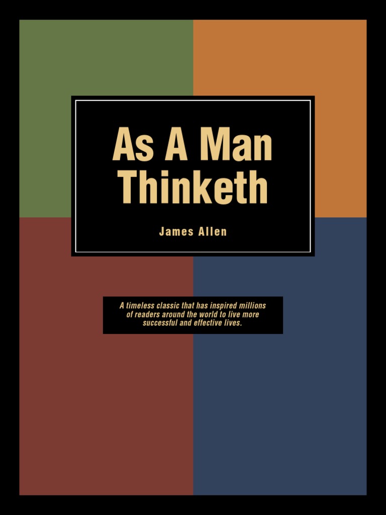 As A Man Thinketh | PDF | Virtue | Thought