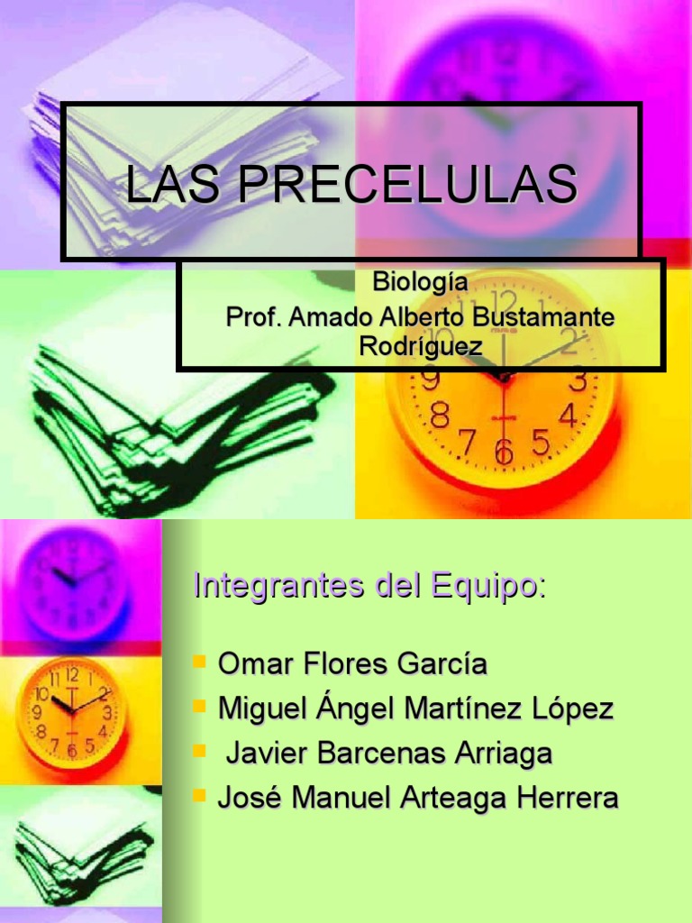 Teorías sobre el origen de precélulas | PDF | Biología Celular) | Vida