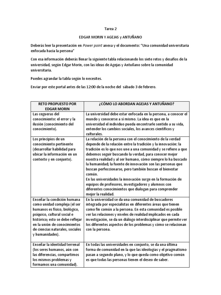 Morin y Agejas | PDF | Conocimiento | Certeza