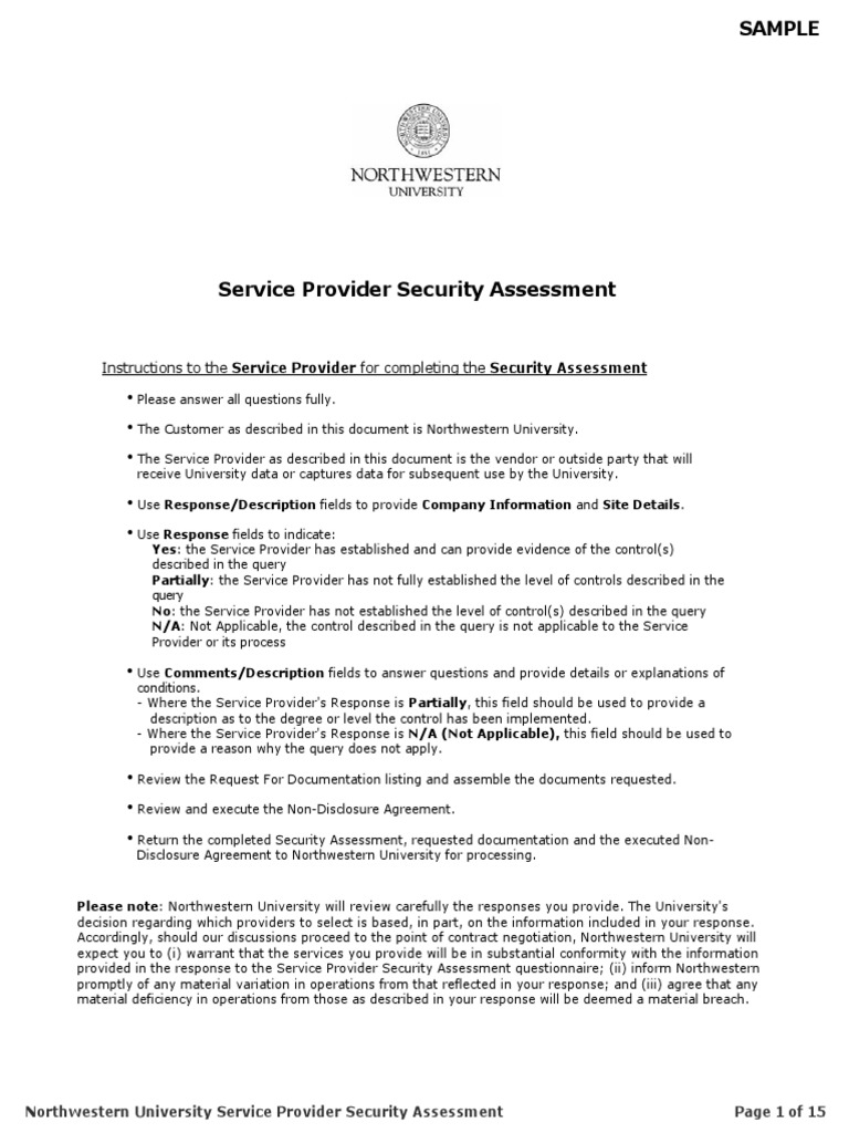 Sample SPSA Read Only | PDF | Payment Card Industry Data Security ...