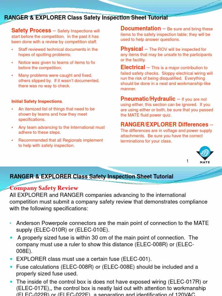 2018-Ranger-Explorer Safety Inspection Tutorial - Final | PDF | Fuse ...