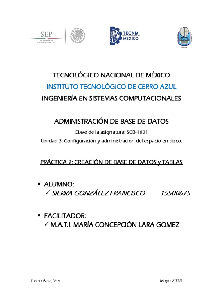 Practica en Oracle | PDF | Tabla (base de datos) | Base de datos Oracle