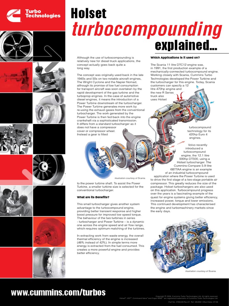 Turbo Compounding | PDF | Turbocharger | Gas Turbine