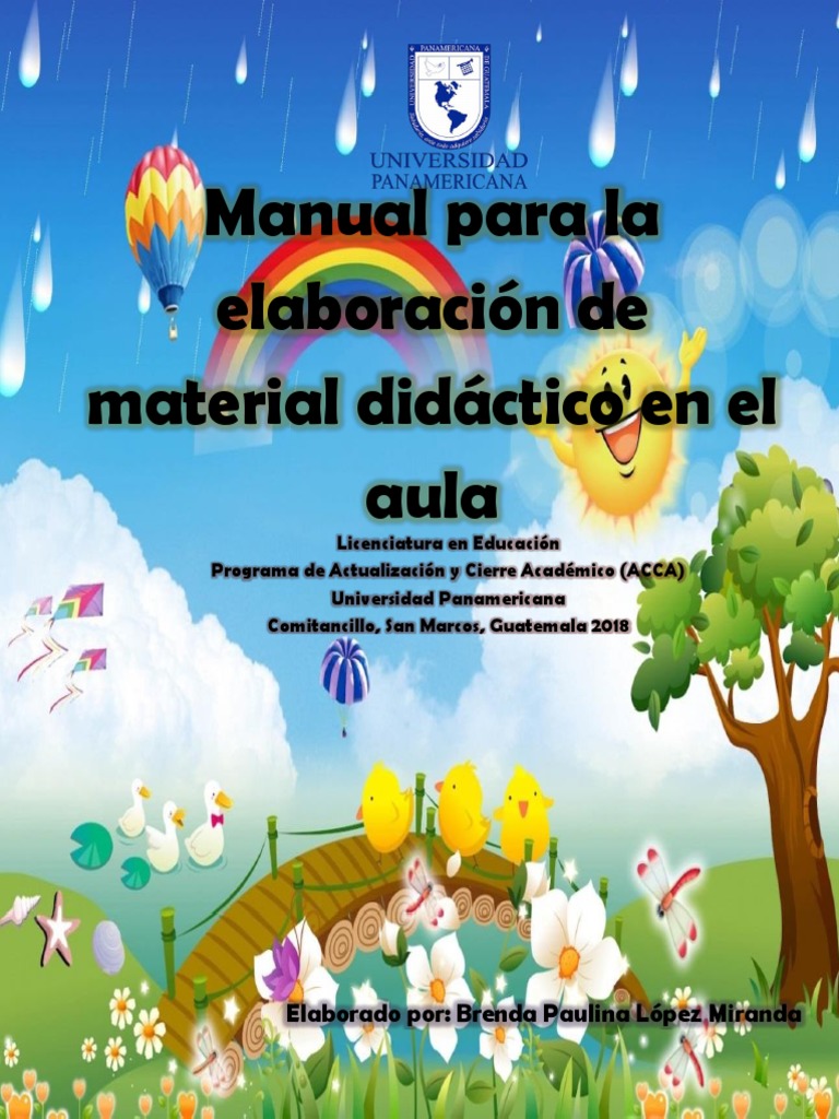 Manual Para La Elaboración de Material Didáctico en El Aula | Maestros | Salón de clases