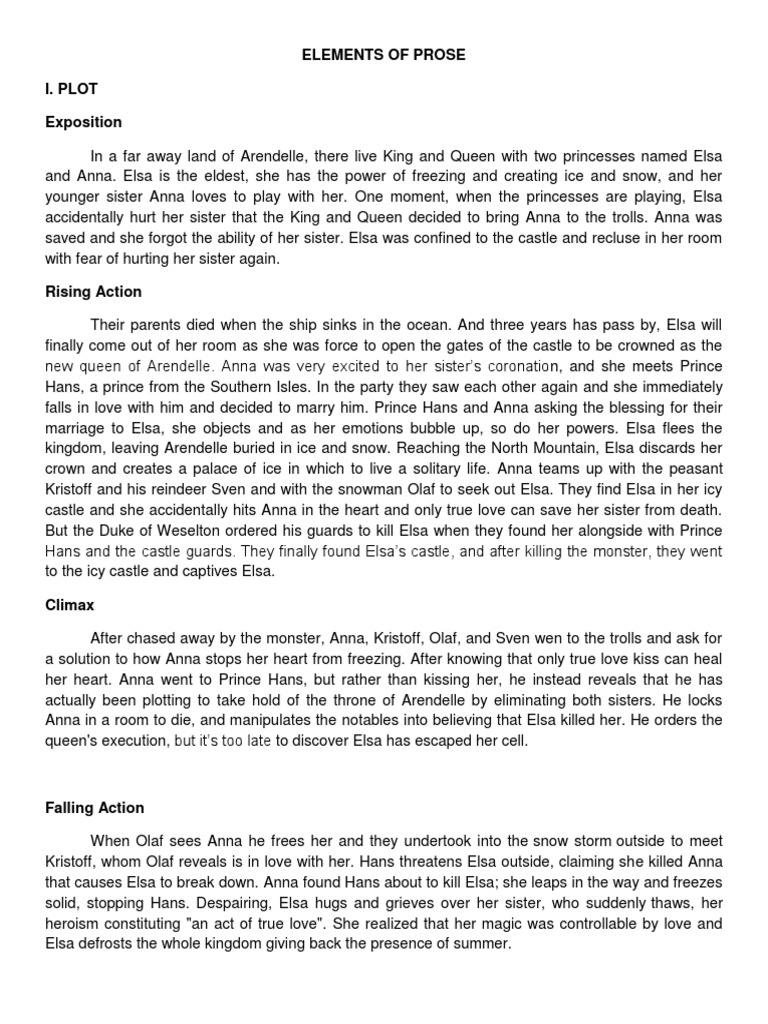 21st Century Literature 12 - Elements of Prose | PDF | Classics