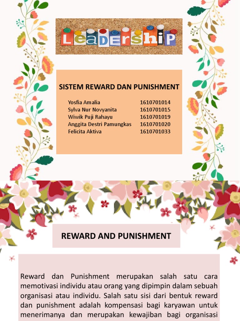 Sistem Reward Dan Punishment | PDF