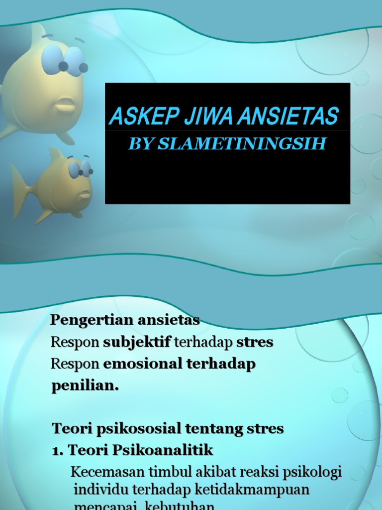 Askep Jiwa Ansietas | PDF | Pengembangan Diri