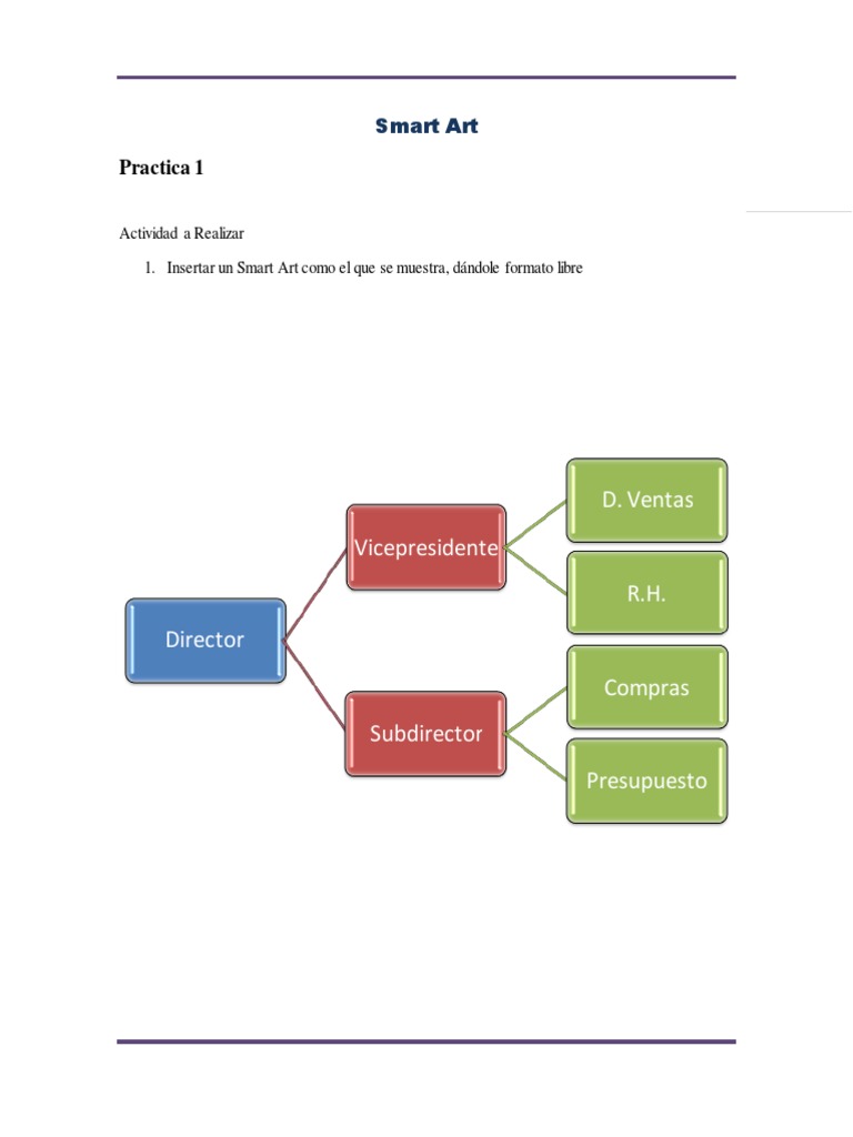 Ejercicios Smartart PDF | PDF | Informática | Informática y tecnología ...