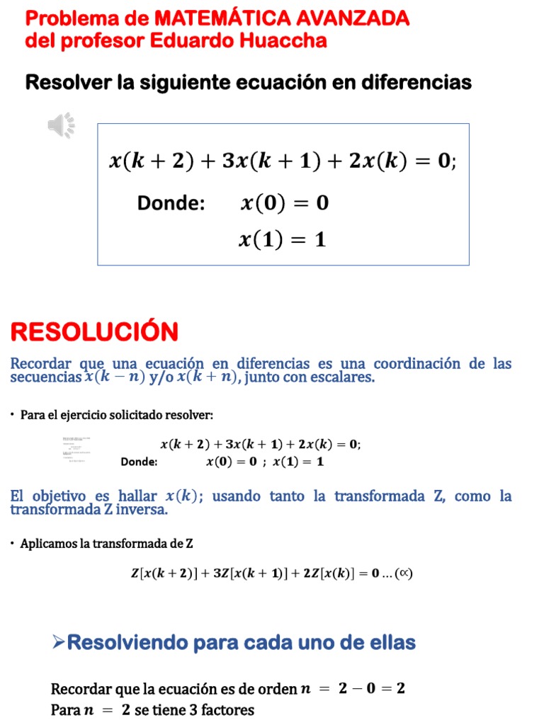 Transformada Z Inversa | PDF