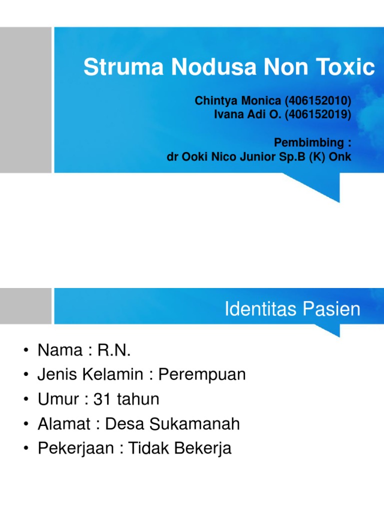Struma Nodusa Non Toxic | PDF