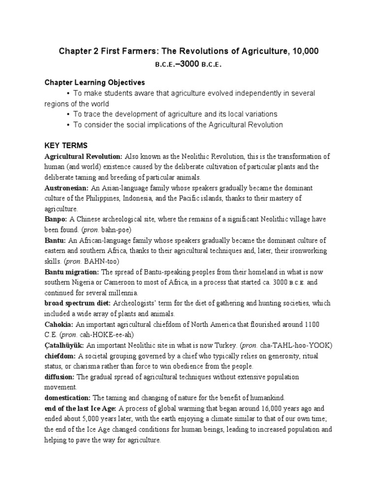 Chapter 2 Vocabulary and Guided Reading | PDF | Social Science | History