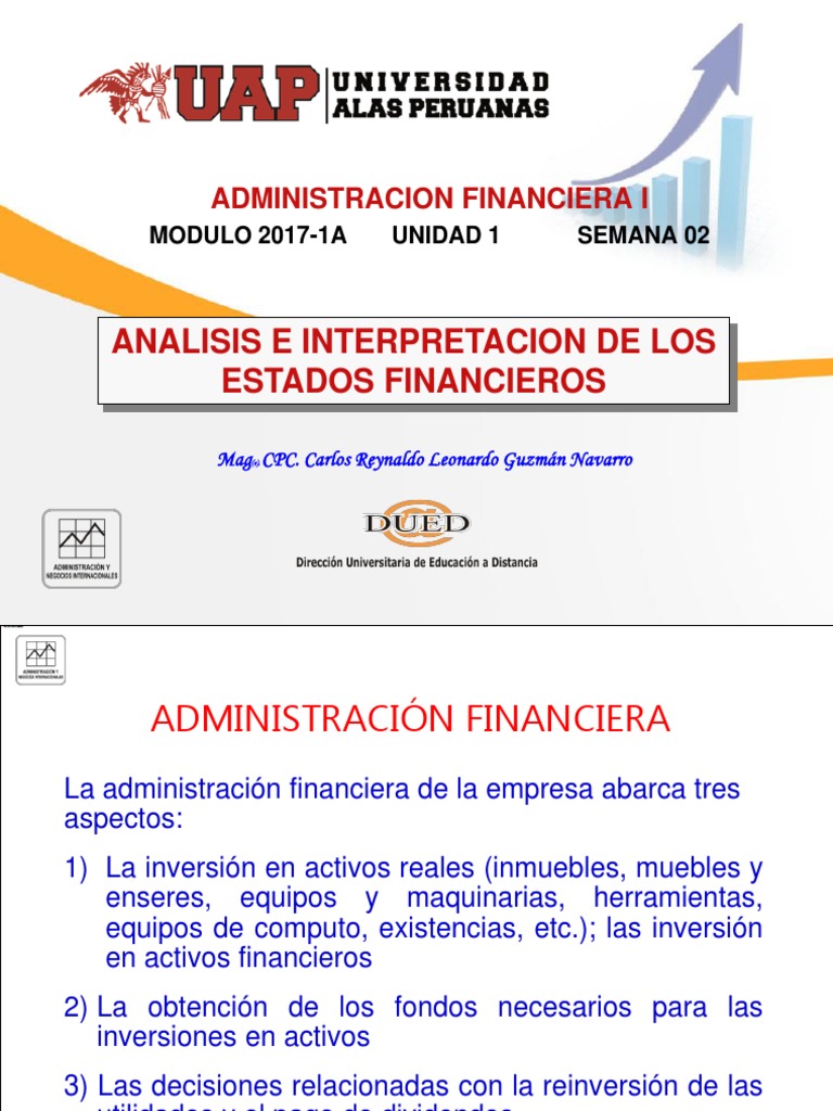 Semana 2 - Analisis e Interpretacion de Los Estados Financiero | PDF | Estado de resultados ...
