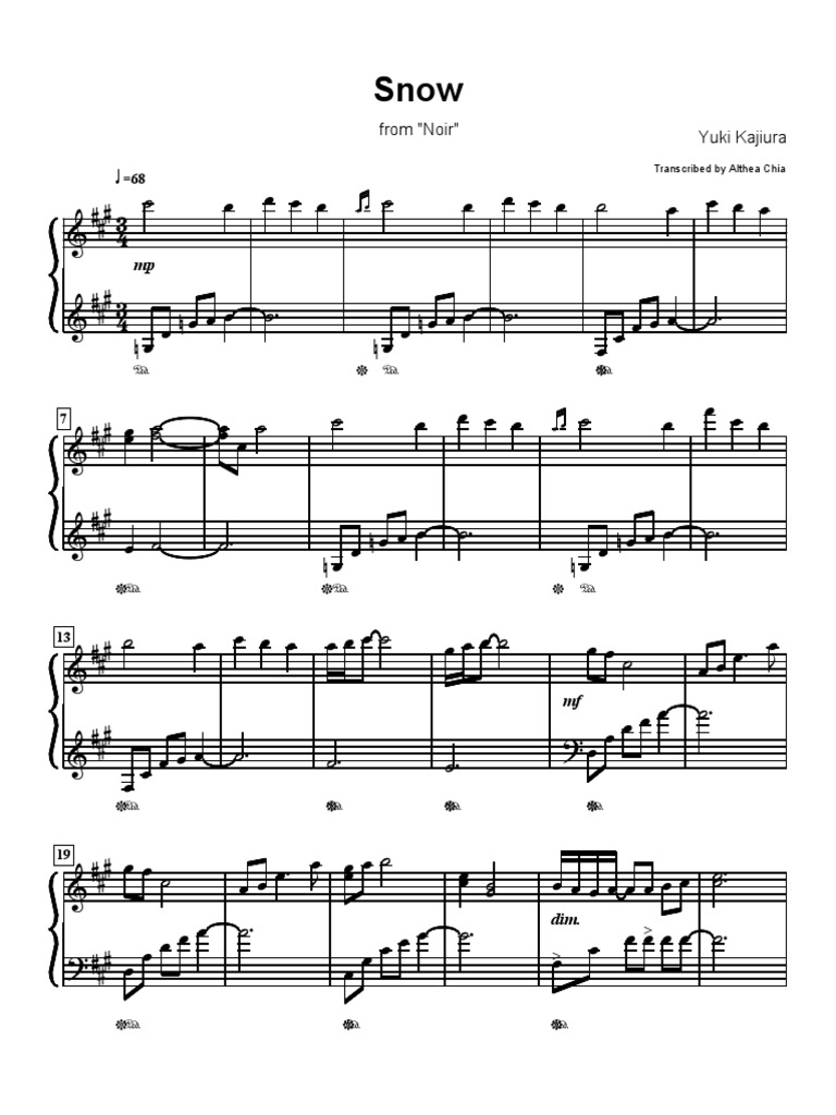 Snow | PDF
