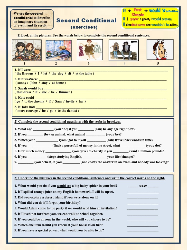 Segundo Condicional | PDF | Lingüística | Sintaxis