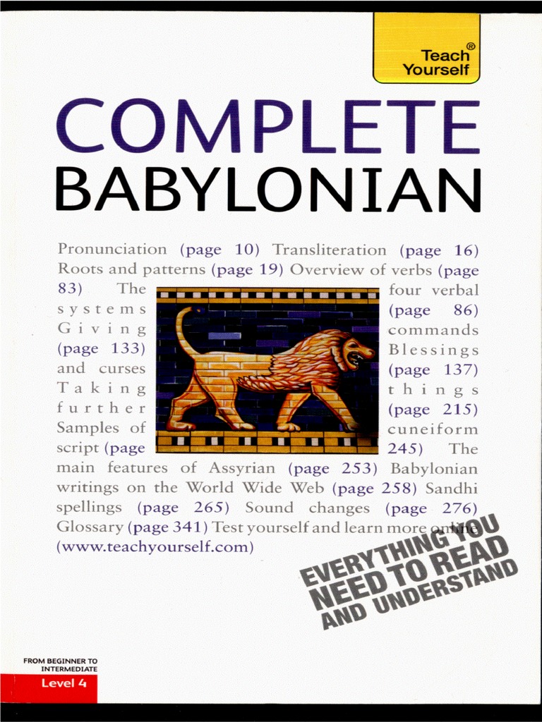Teach Yourself Complete Babylonian | PDF