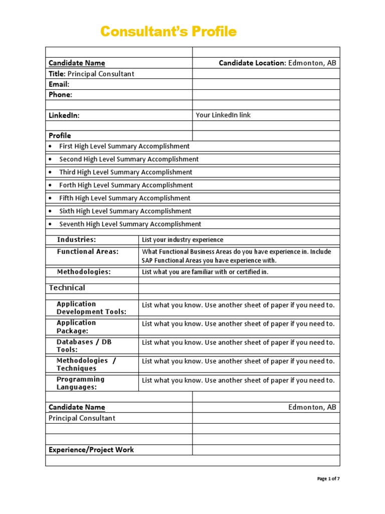 SAP Standard Profile Template | PDF | Software | Information Technology