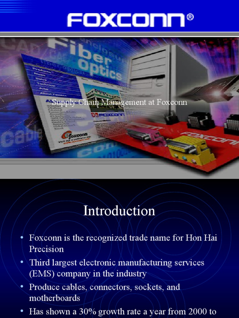 Foxconn Supply Chain Management Analysis | PDF | Enterprise Resource ...