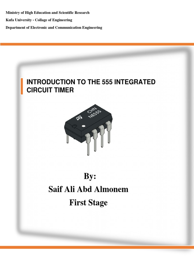 IC 555 Timer | PDF | Electronic Circuits | Electrical Equipment