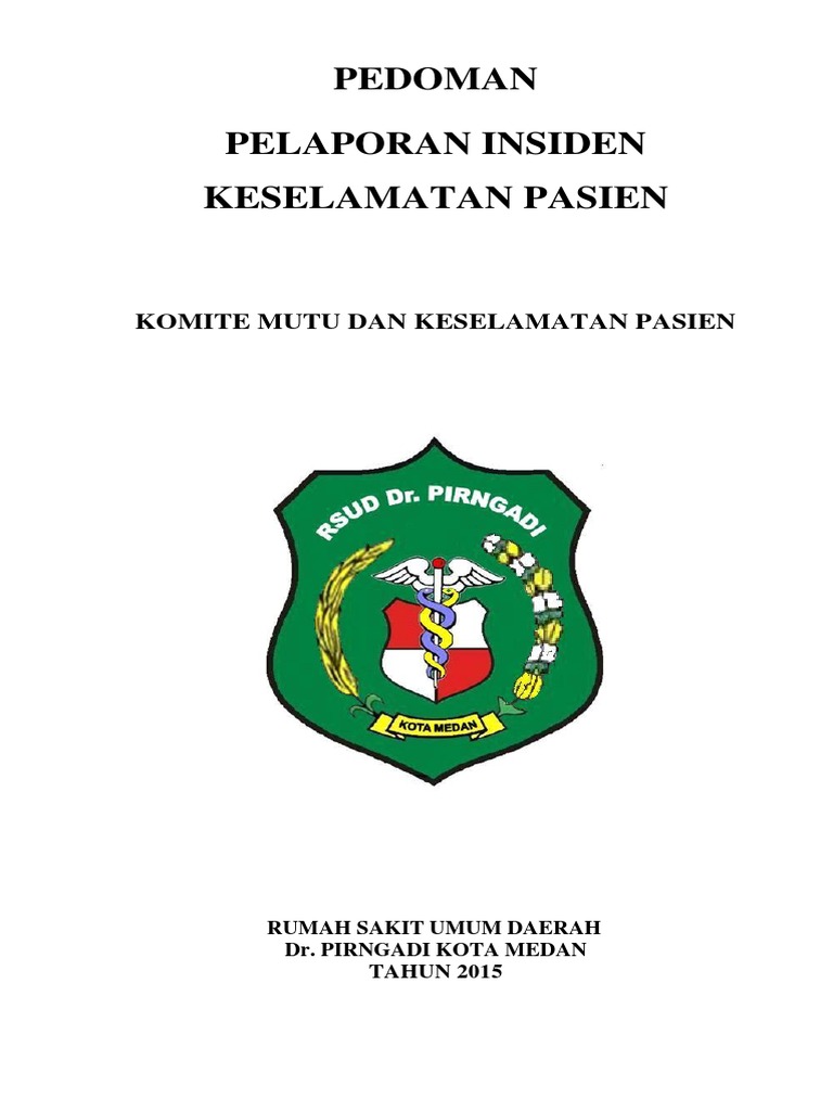 Cover Pedoman Pelaporan IKP | PDF