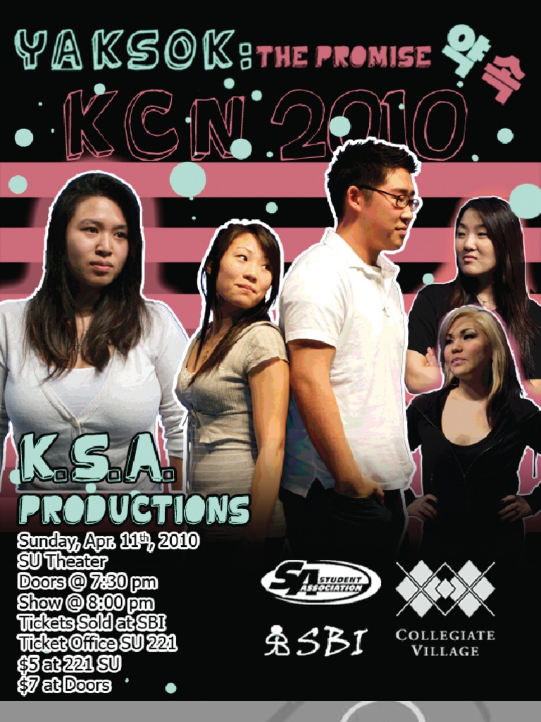 UB Korean Culture Night 2010 (Program Booklet) | PDF | Cuisine