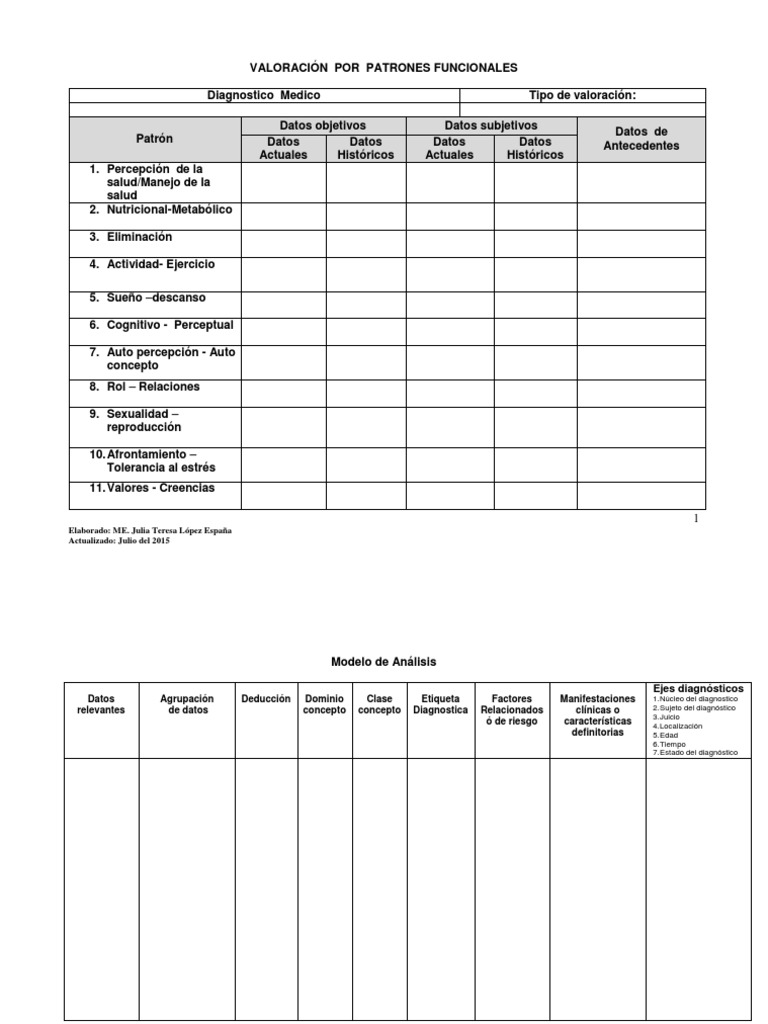 Formatos Pae | PDF | Enfermería | Ciencias del comportamiento