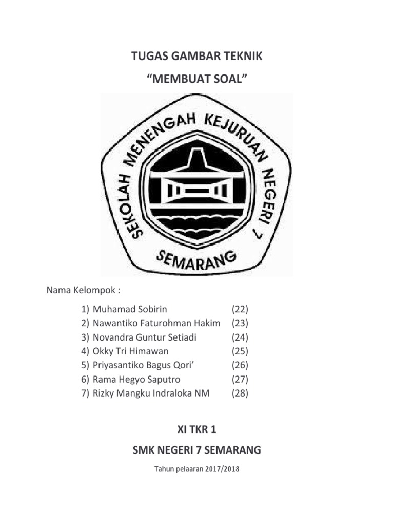 Contoh Soal Auto Cad 2014 | PDF
