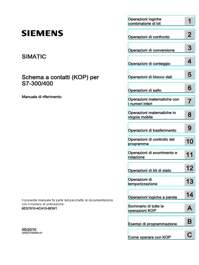 Step 7 Kop Per S7 300 E S7 400 Pdf Pdf