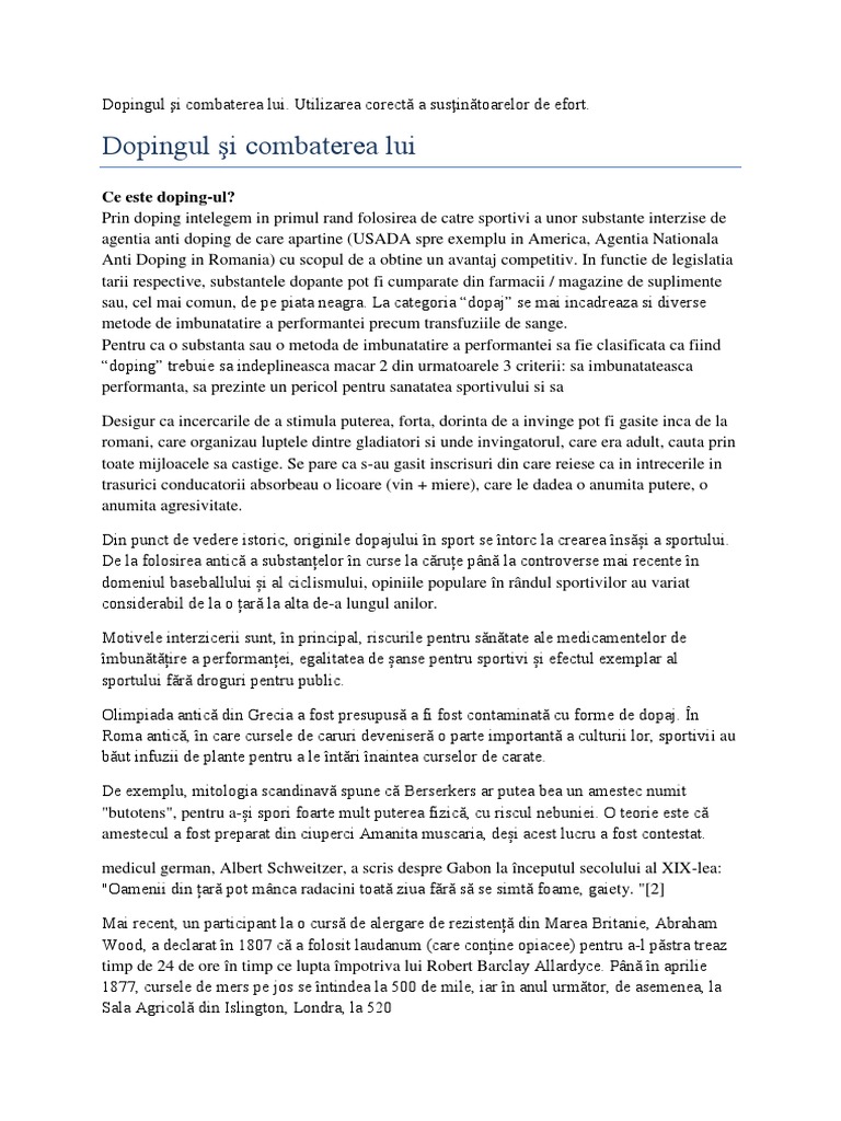 A Comprehensive History of Doping in Sport: From Ancient Olympics to ...