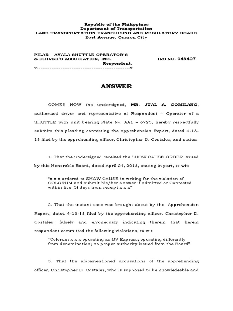 Verified Answer | PDF | Damages | Government Information