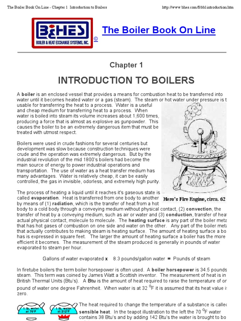 The Boiler Book On Line - Chapter 1 Introduction To Boilers | Download ...