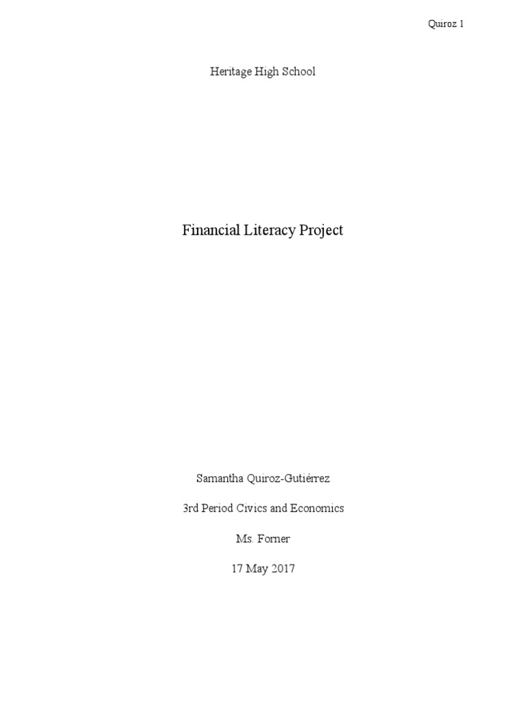 Financial Literacy: Careers Comparison | PDF | Debt | Credit (Finance)