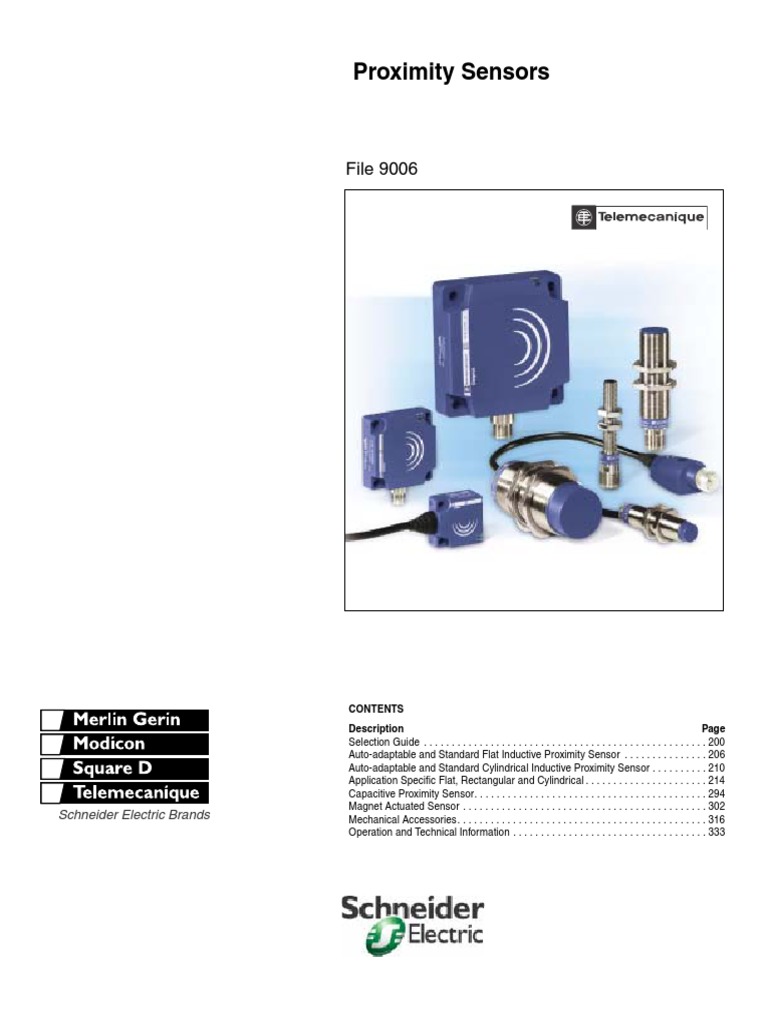 Telemecanique Sensores | PDF