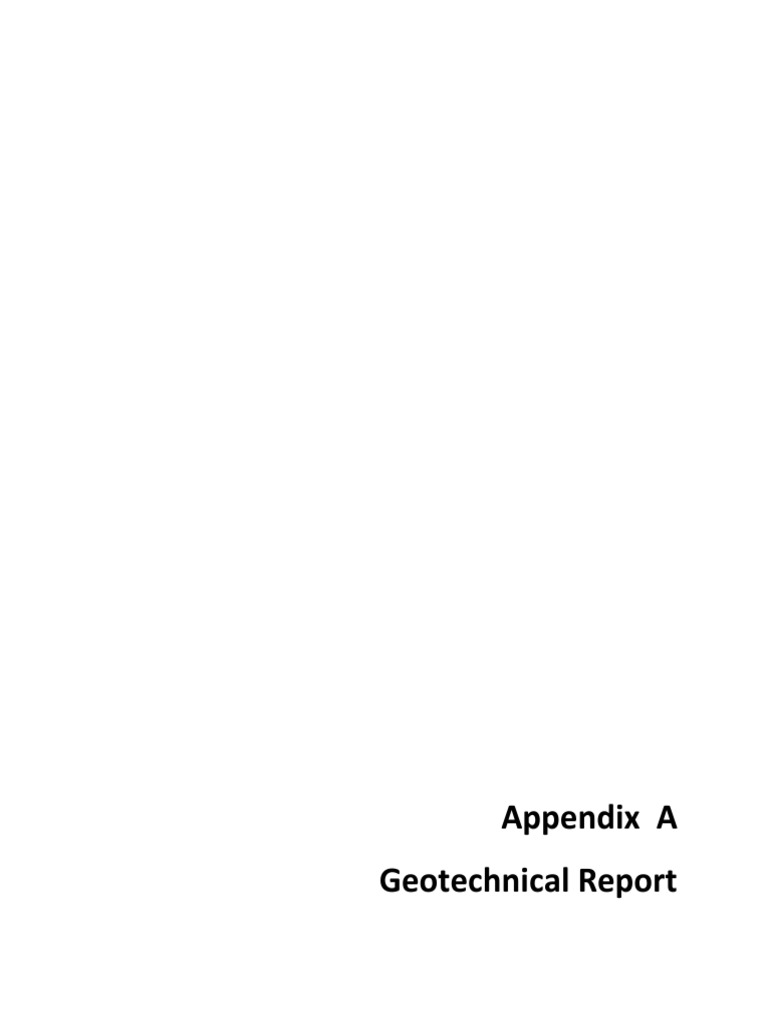 Geotechnical Report | PDF | Geotechnical Engineering | Soil Mechanics