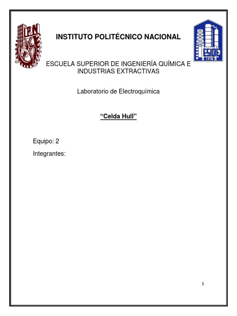 Preparación y Recubrimiento en Celda Hull | PDF | Electrodo ...