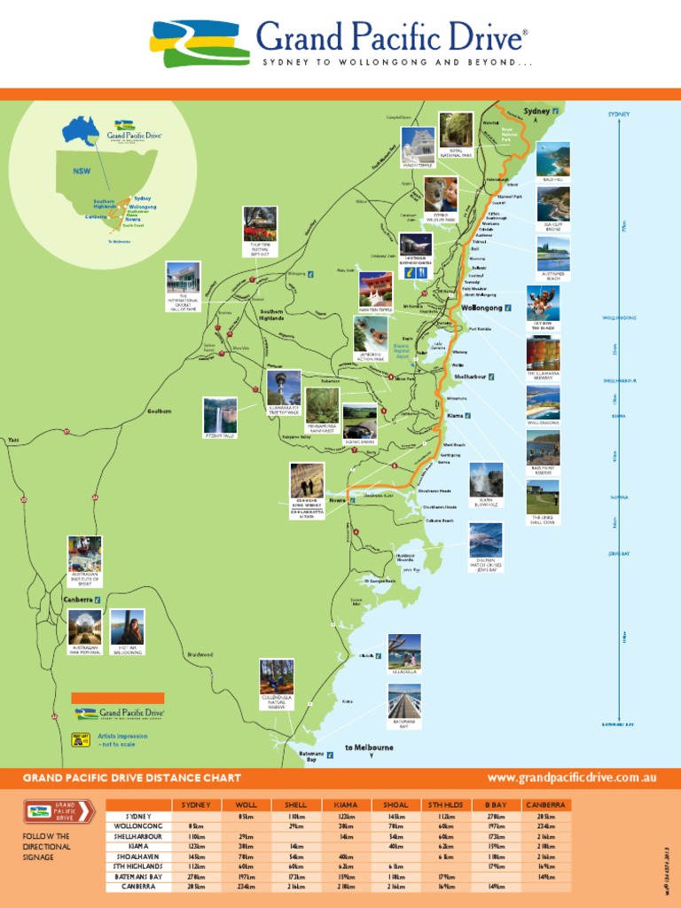 Grand Pacific Drive Map | PDF
