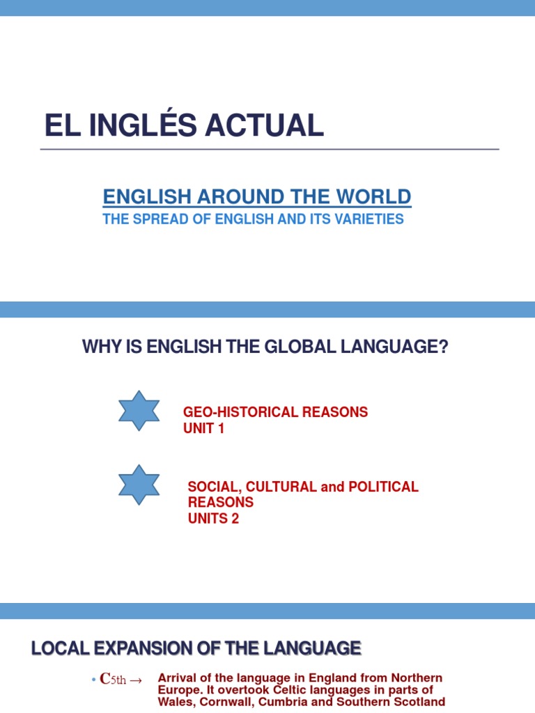 Unit 1 - English Around The World, Part 1 | PDF | United Kingdom | England