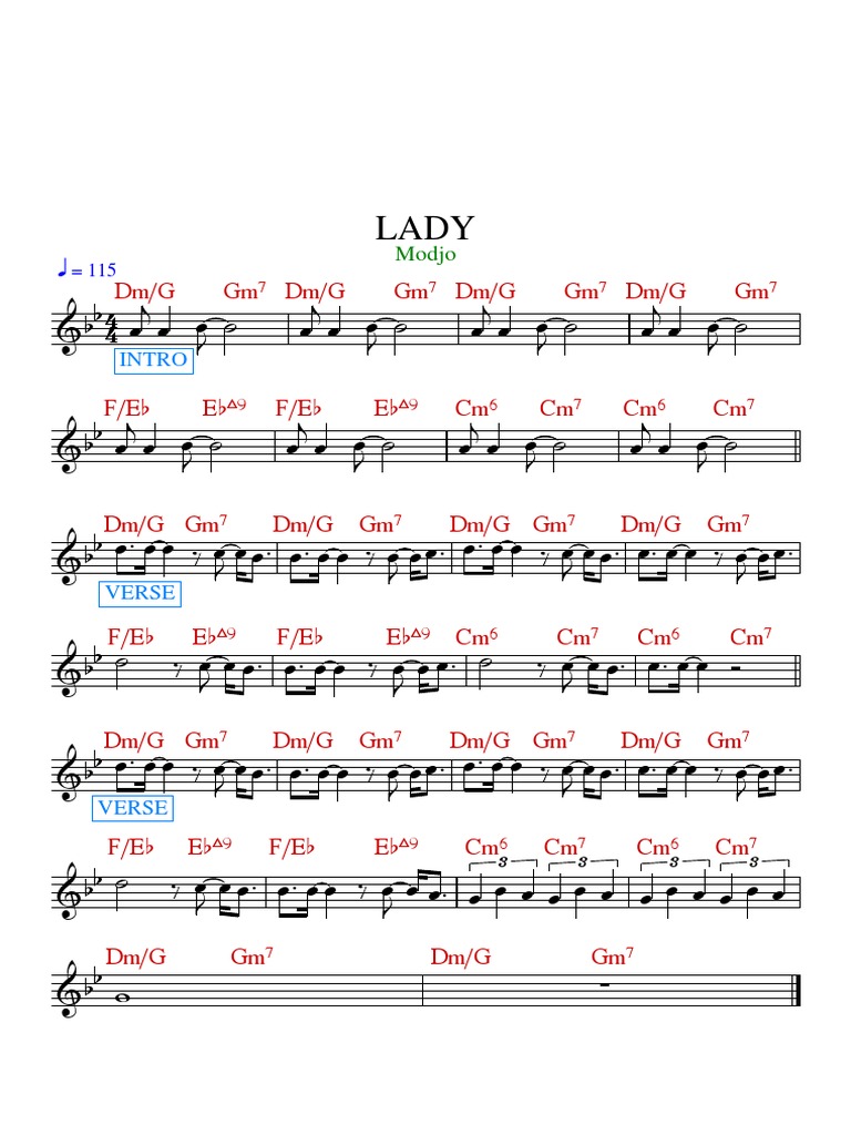 Lady Modjo PDF | PDF