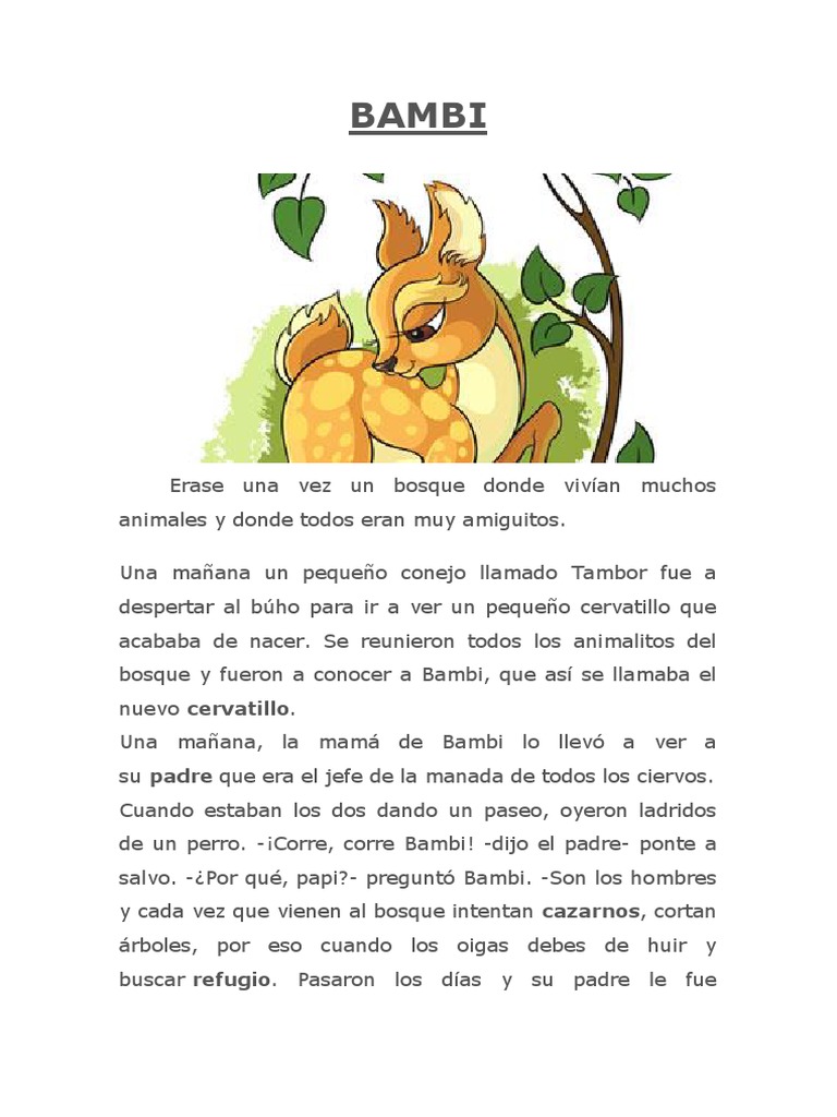 Cuento Letra B - Clase26 | PDF