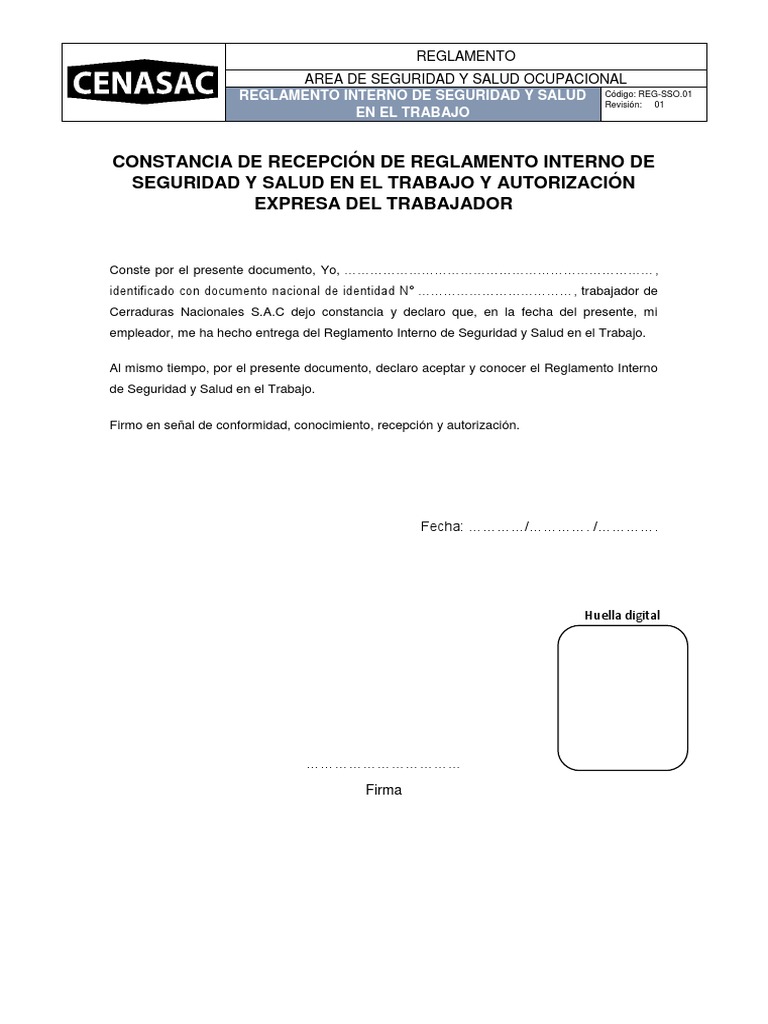 Constancia de Entrega Risst | PDF