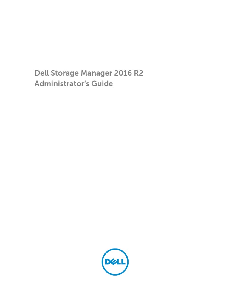 Storage Manager Administrator's Guide | PDF | Computer Cluster ...
