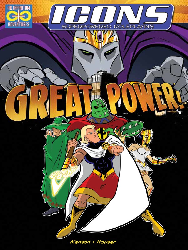 Icons RPG Great Power | PDF | Magic (Paranormal) | Perception