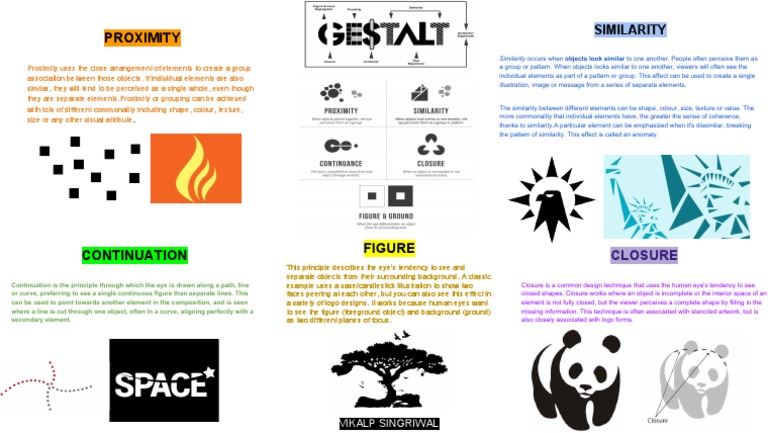 Gestalt Principles | PDF | Perception | Neuropsychological Assessment