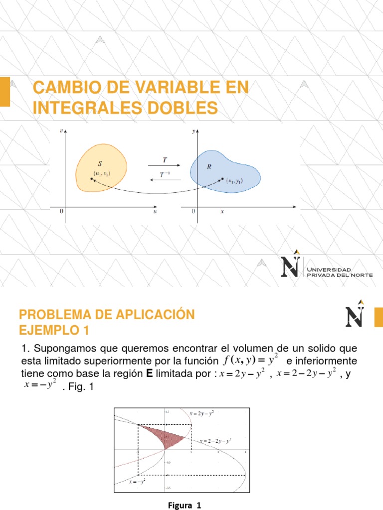 Cambio de Variable en Integrales Dobles | PDF | Integral | Función (Matemáticas)