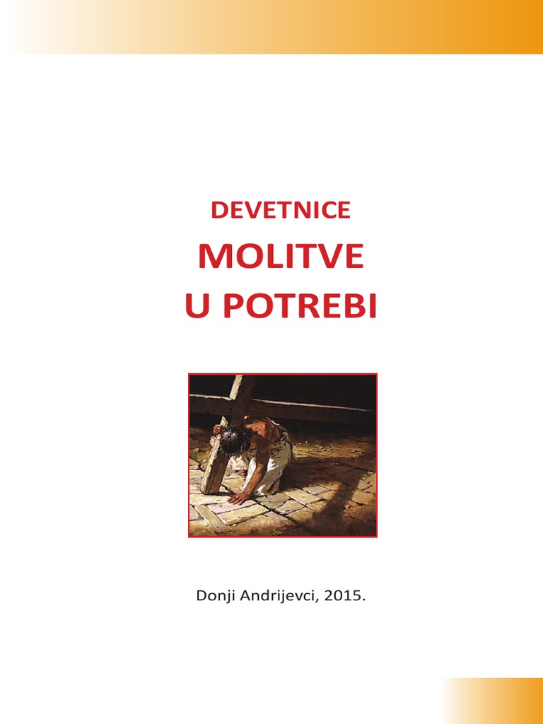 Devetnice Molitve U Potrebi Tisak 2015 | PDF