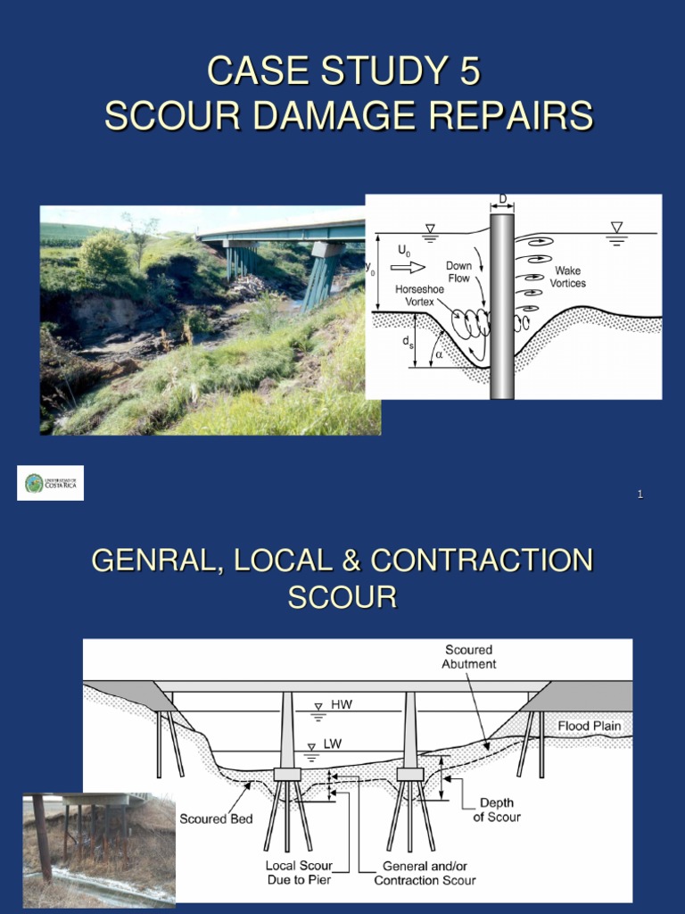 Case Study 5 - Scour Repairs | PDF | Deep Foundation | Civil Engineering