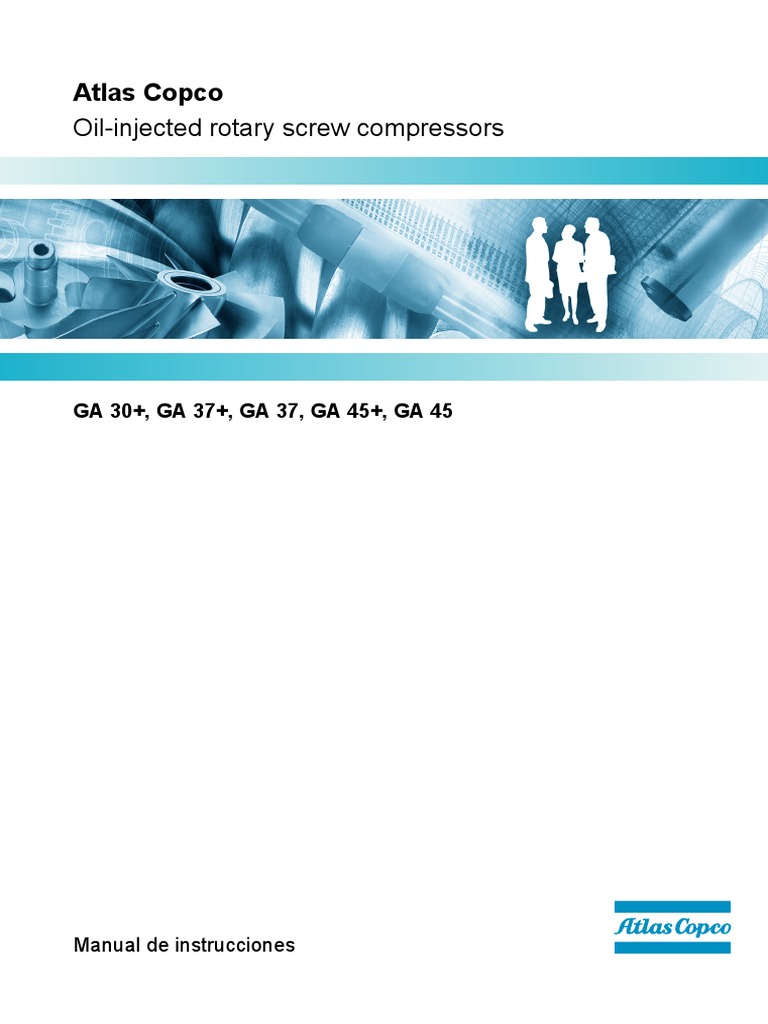 Manual de Instrucciones GA37 Español | PDF | Refrigeración | Materiales