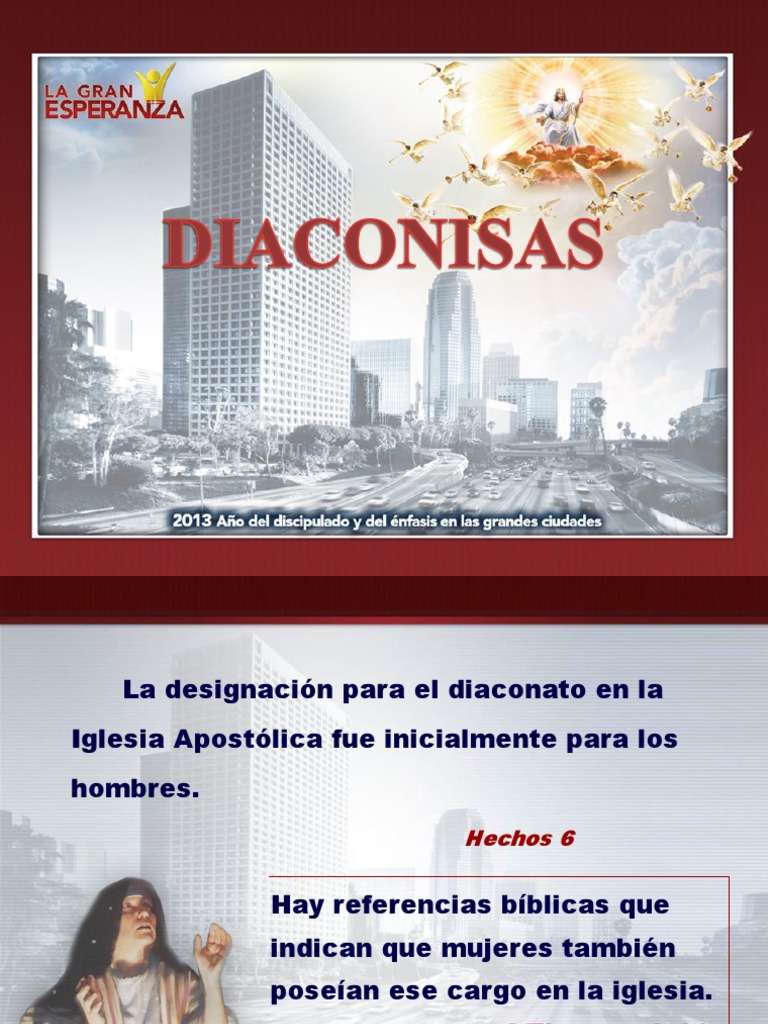 Diaconisas | PDF | Diácono | Iglesia Católica