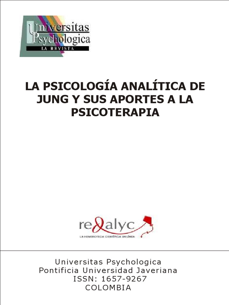 La Psicología Analítica de Jung y Sus Aportes A La Psicoterapia PDF ...