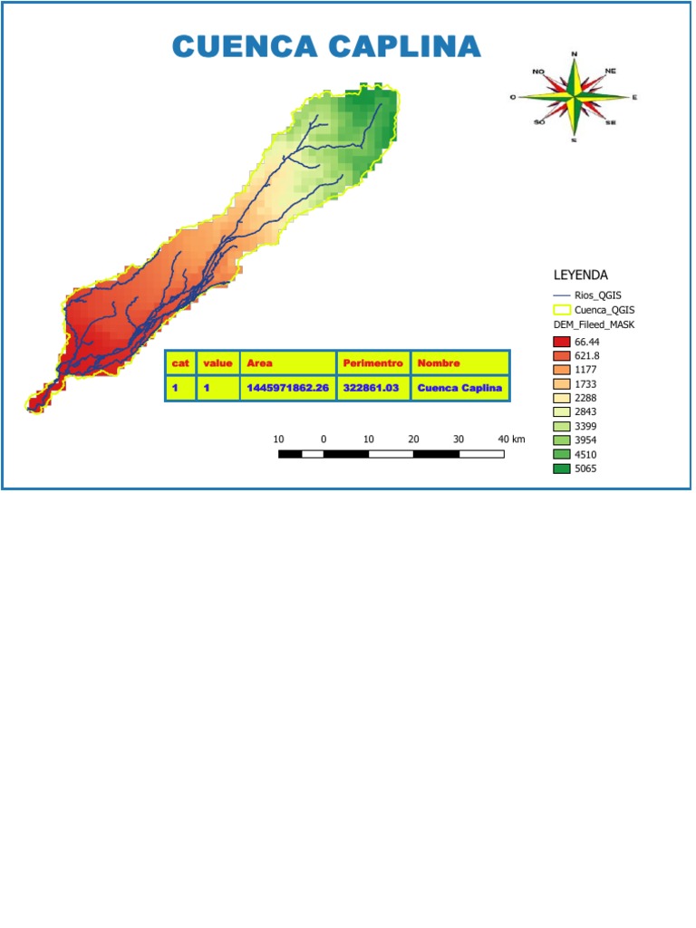 Mapa de Cuenca Caplina PDF | PDF